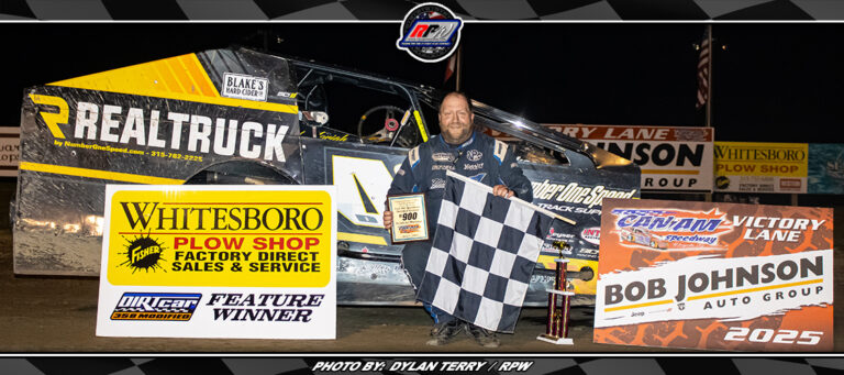 Billy Dunn Takes Checkers In Can-Am Speedway’s 900th Modified Feature – Race Pro Weekly