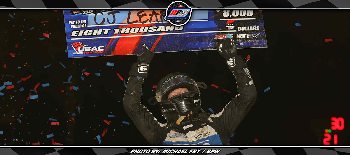 Finally! CJ Leary Scores First USAC Sprint Car Victory In 17 Months ...