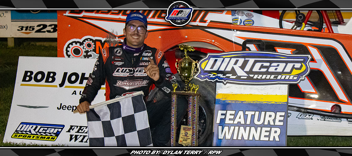 Donovan Lussier Lands DIRTcar Sportsman Series Win At Can-Am Speedway ...