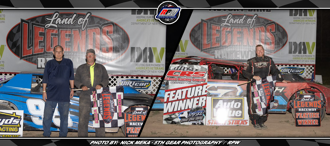 182nd Annual Ontario County Fair Stock Car Titles To Pangrazio ...