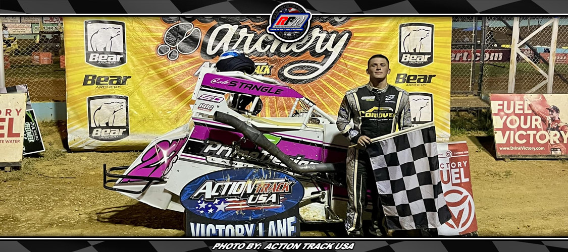 2nd STR Win for Cole Stangle; Bruno Rockets to 600 Sprint Checkers at ...