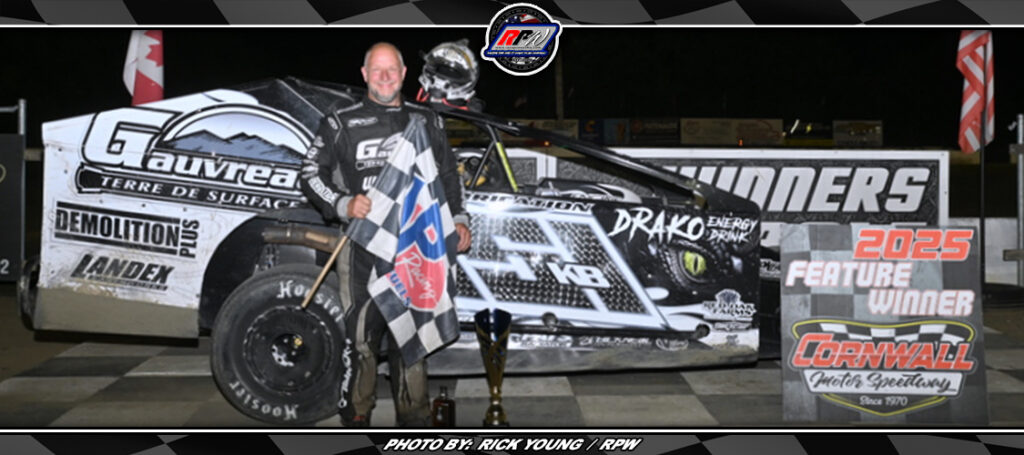Brian McDonald Wins Modified Feature at Cornwall Motor Speedway – Race ...