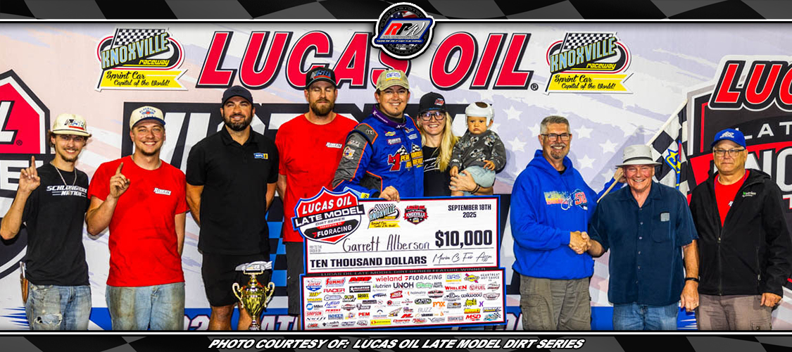 Garrett Alberson Wins Late Model Knoxville Nationals Opener – Race Pro ...