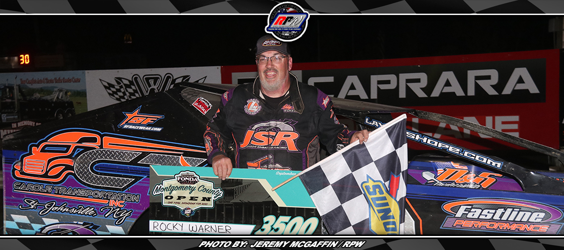 Warner Wins Montgomery County Open 358-Modified Feature At Fonda – Race ...