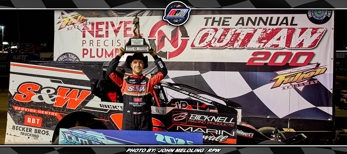 Mat Williamson Wins 39th Annual Outlaw 200 At Fulton – Race Pro Weekly