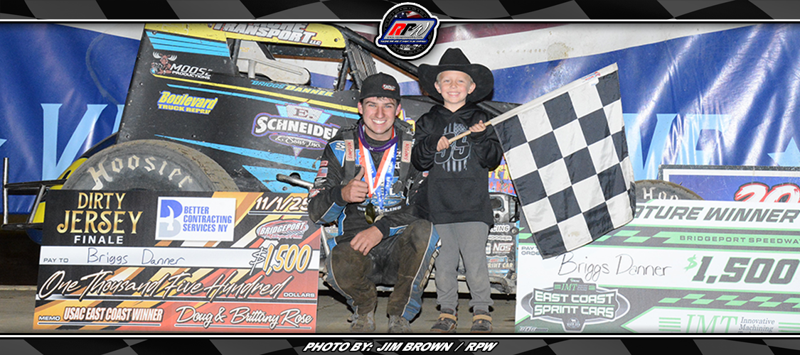 Briggs Danner is King at The Kingdom of Speed; Wins 2025 USAC East ...